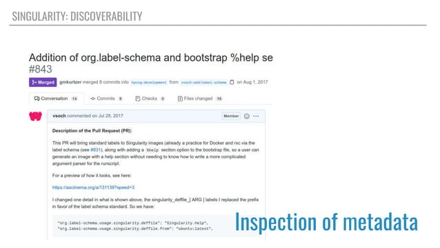 Introduction To Singularity And Data Containers Ppt