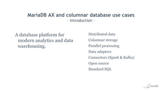 How Columnar Databases Support Modern Analytics | PPT