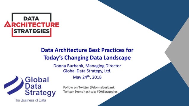Data Architecture Best Practices for Today’s Rapidly Changing Data ...