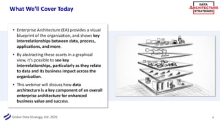 Enterprise Architecture vs. Data Architecture | PDF