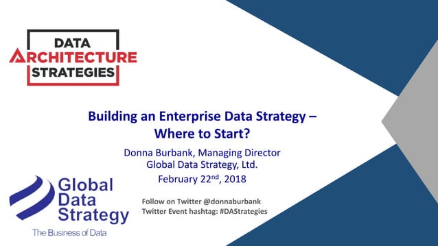 Data Architecture Strategies: Building an Enterprise Data Strategy – Where to Start? | PPT