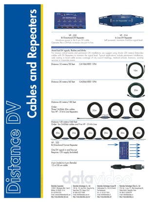 Datavideo FireWire | PDF