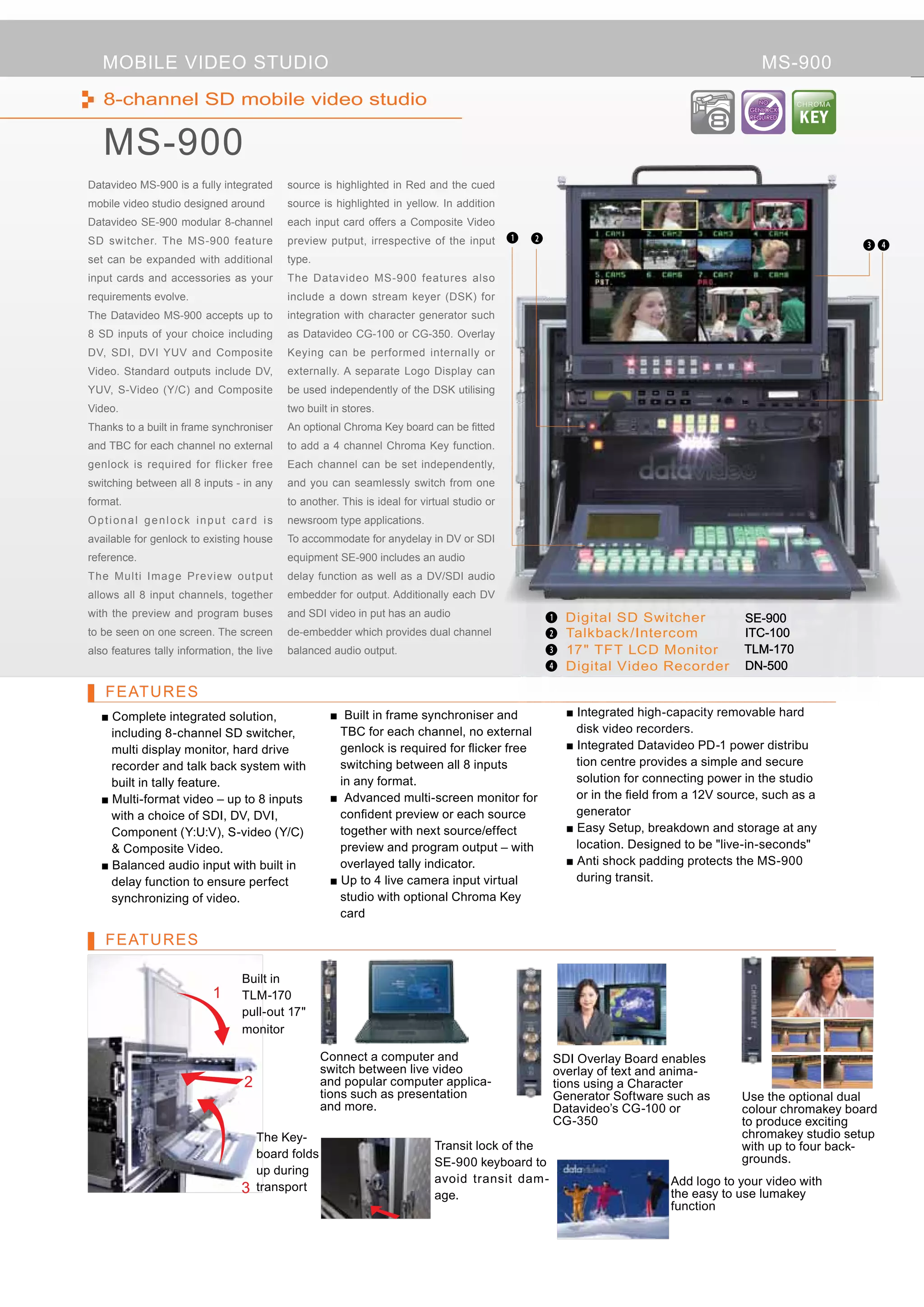 Datavideo MS-900 | PDF