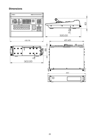 Datavideo SE-2200 6 input HD broadcast quality switcher | PDF