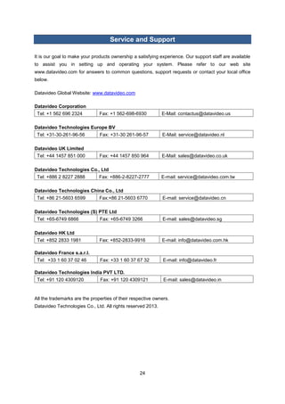 Datavideo TP-600 Prompter KIt for Shoulder-mount ENG Camara | PDF ...