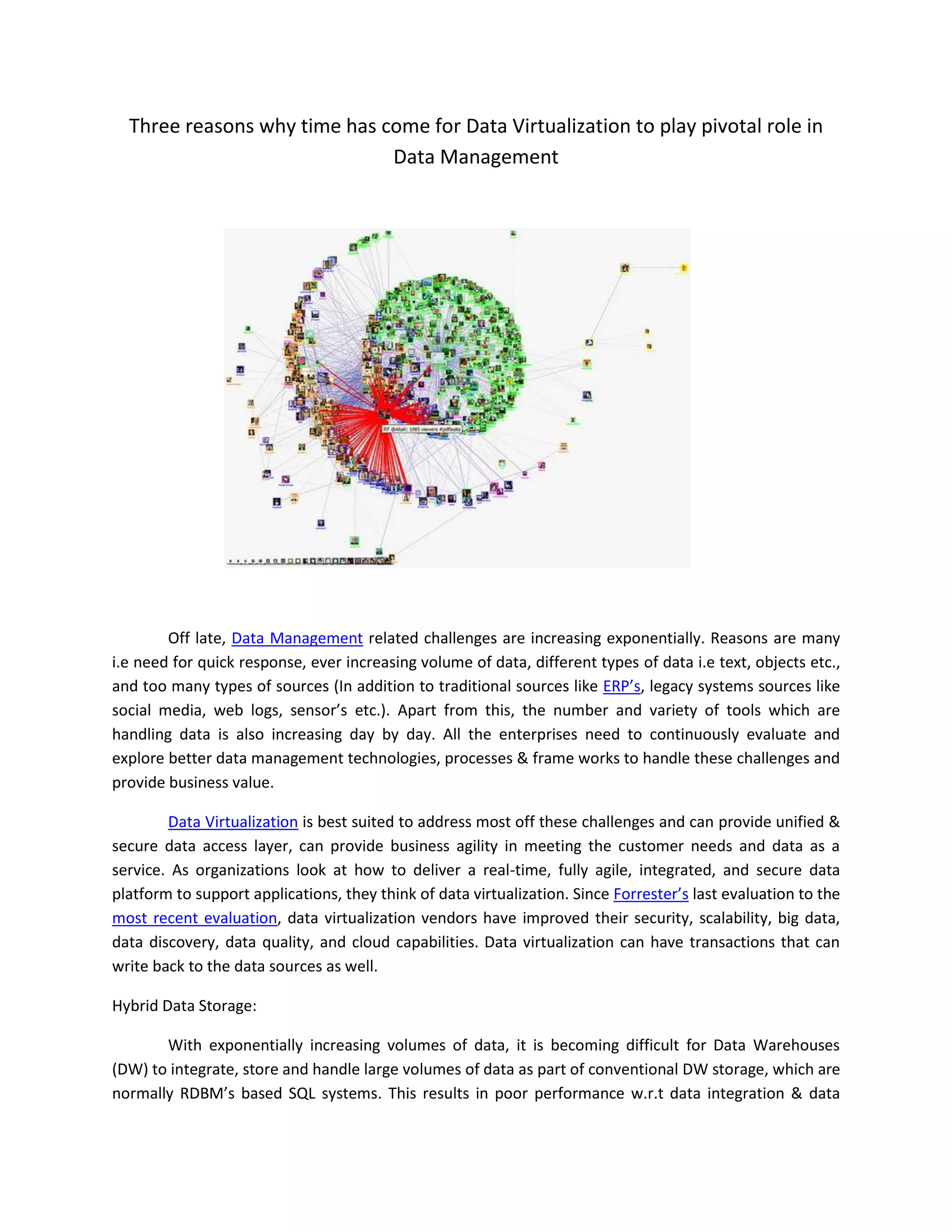 Data virtualization | PDF