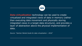 Why Data Virtualization? An Introduction | PPT