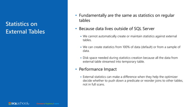 Data virtualization using polybase | PPT