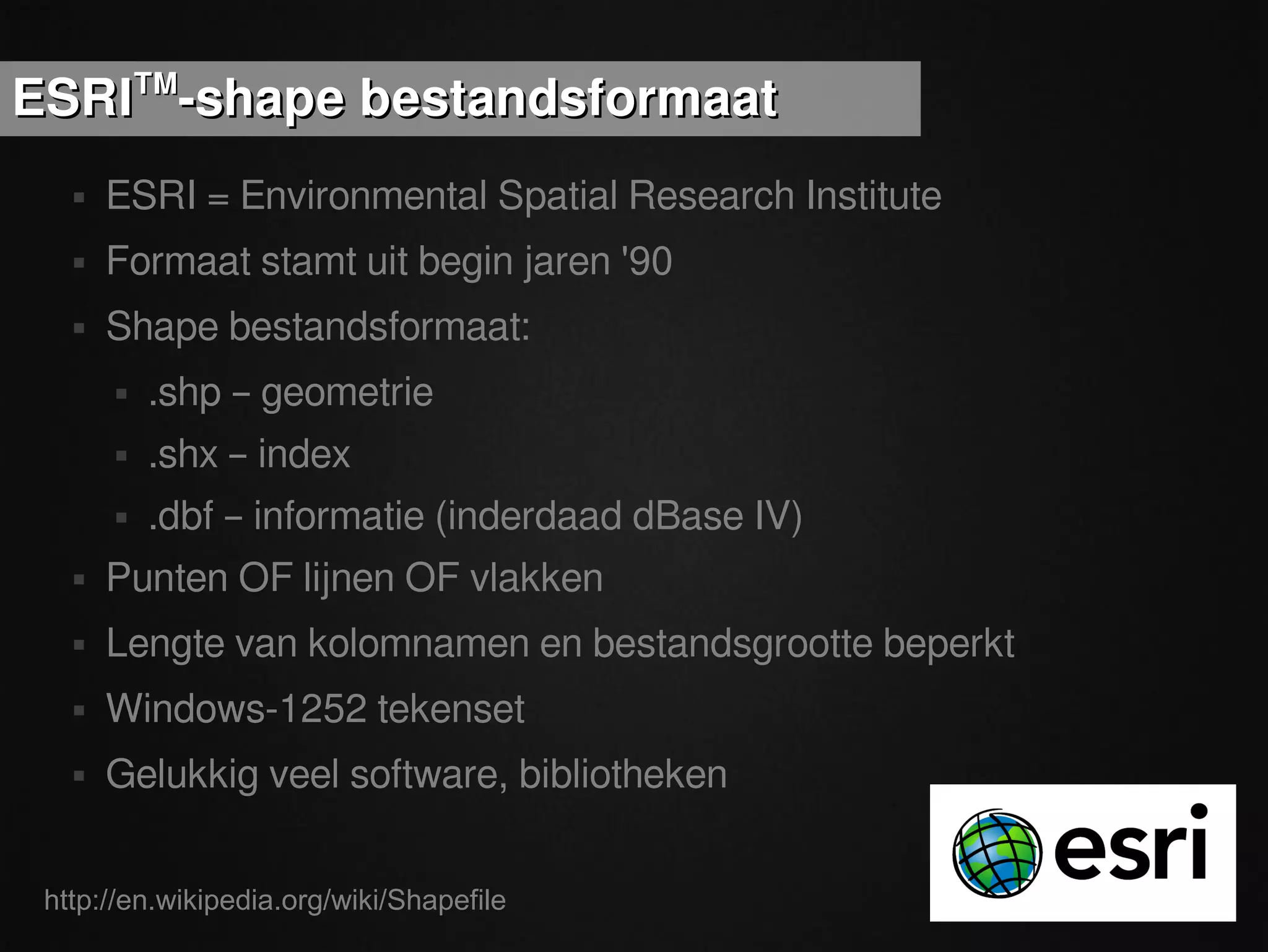Geo-Informatiesystemen: theorie en visualisatie | PDF