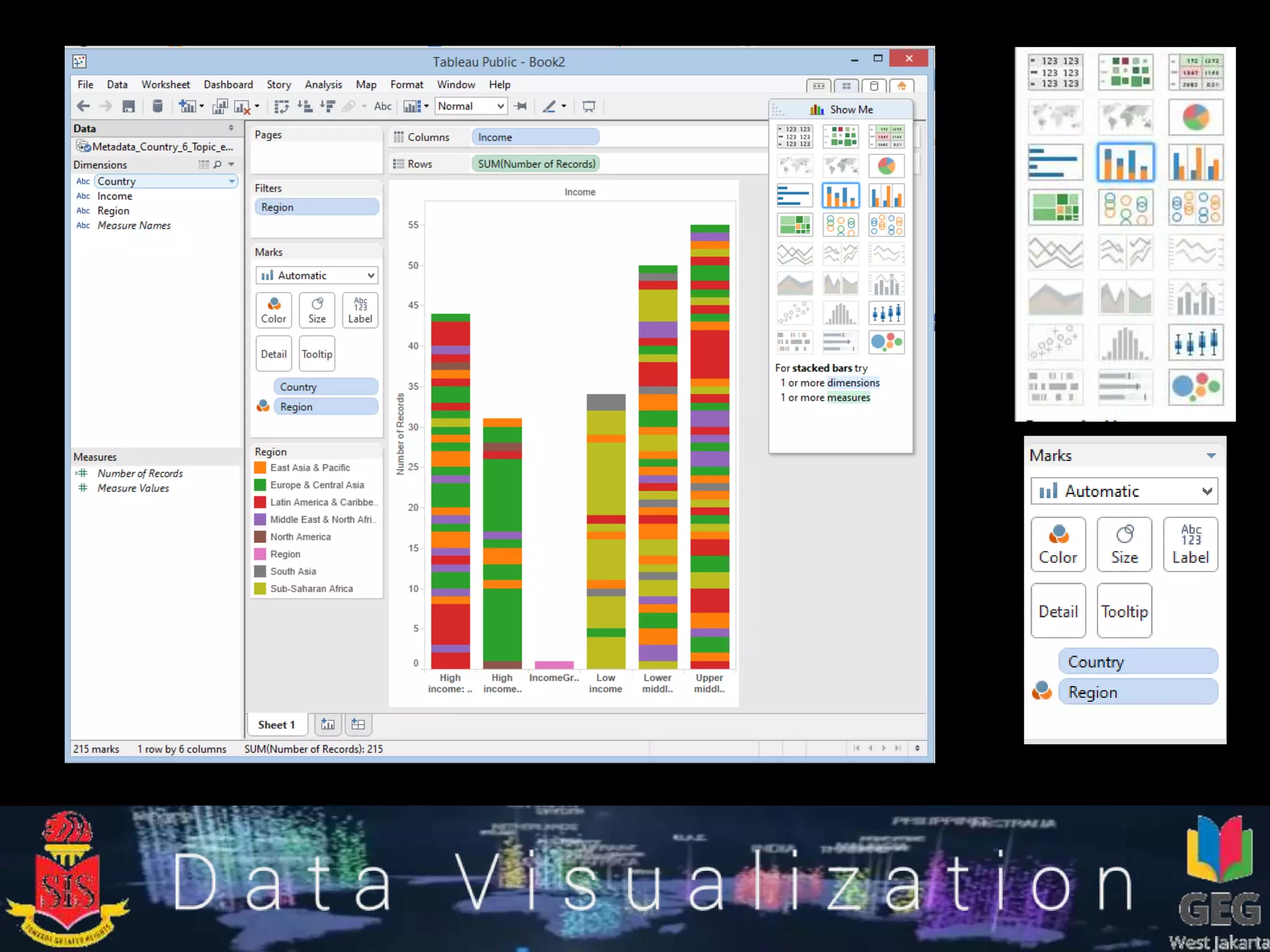 Data visualisation - examples and using Tablau for exciting ...