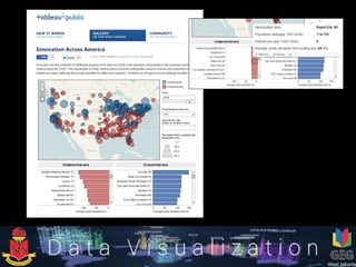 Data visualisation - examples and using Tablau for exciting ...