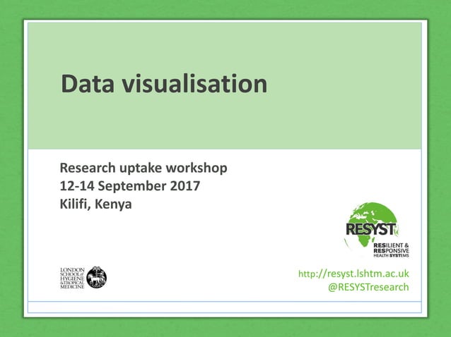 Data visualisation | PPT