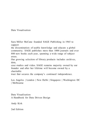 Data visualisation sara miller mc cune founded sage | DOCX