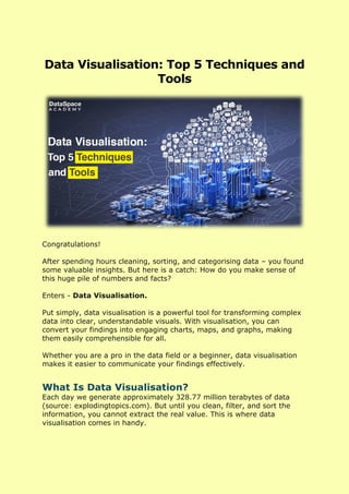 Data Visualisation Top 5 Techniques And Tools.pdf