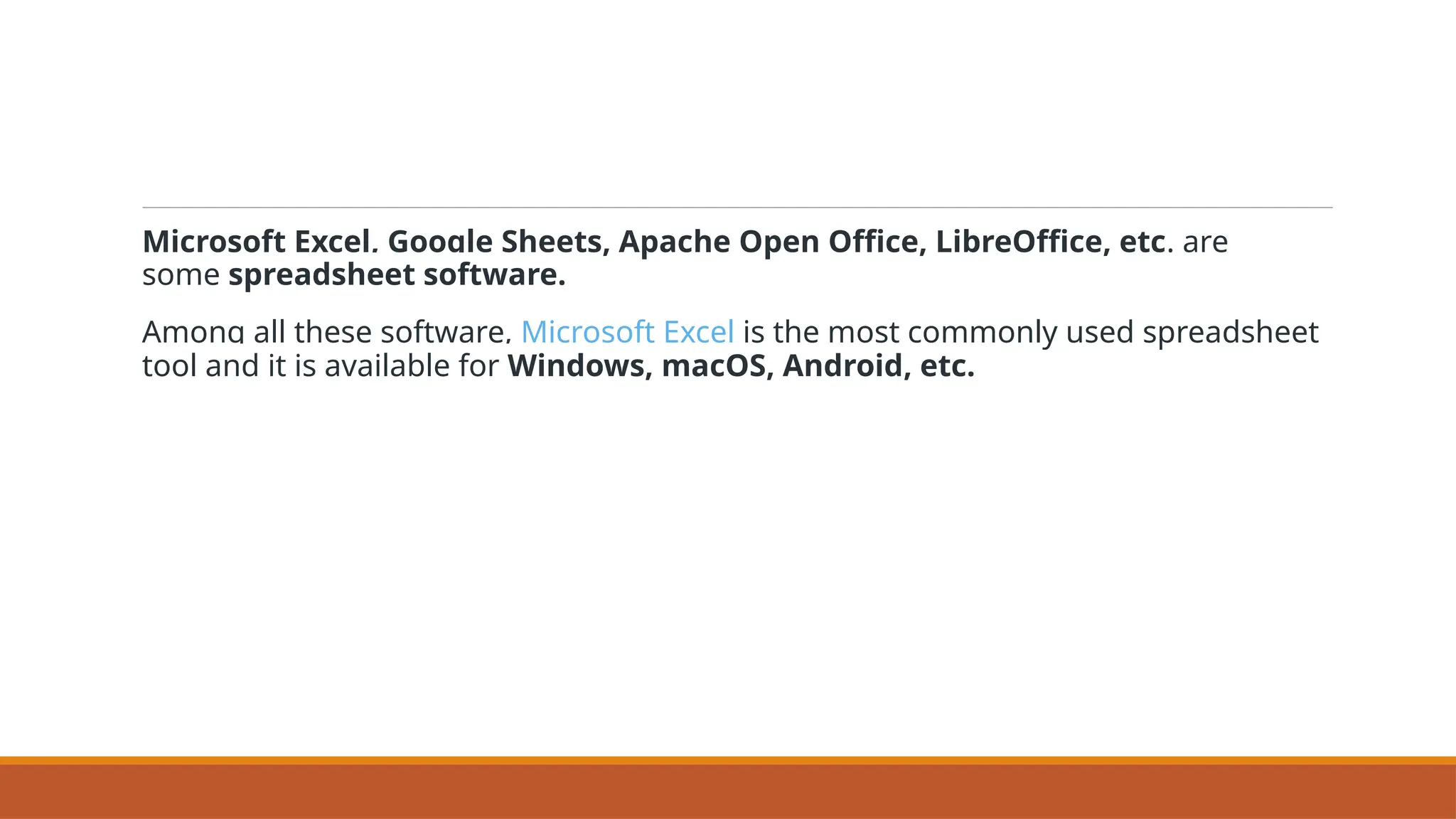 Data Visualisation using Spreadsheet.pptx | Free Download