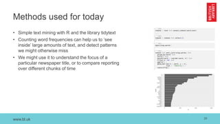 Data visualisation workshop | PPTX