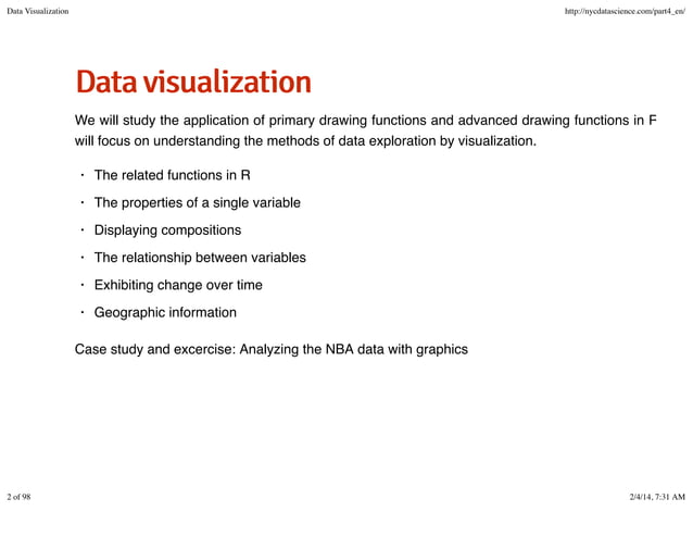 Data visualization | PPT