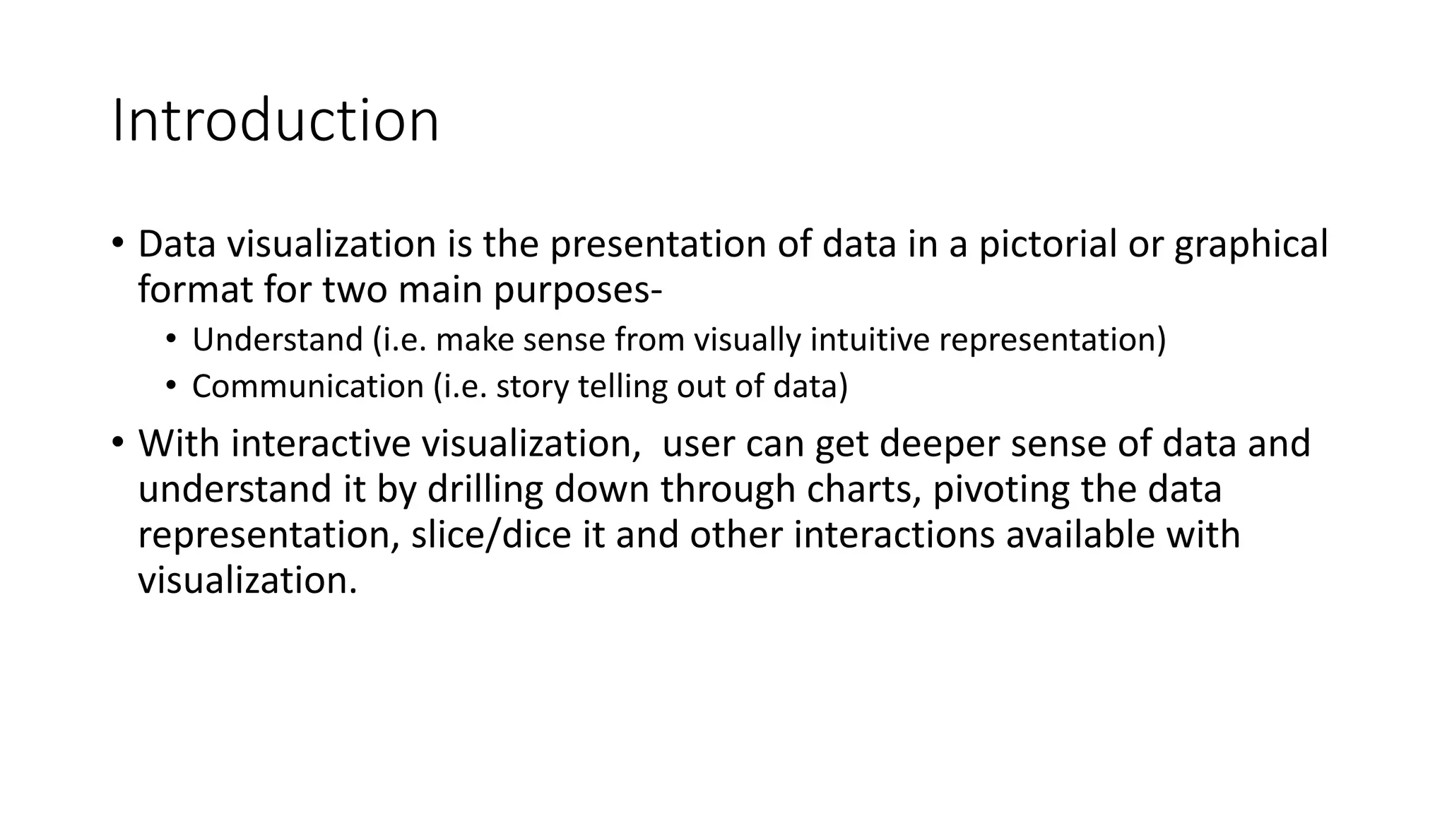 Data visualization | PPTX