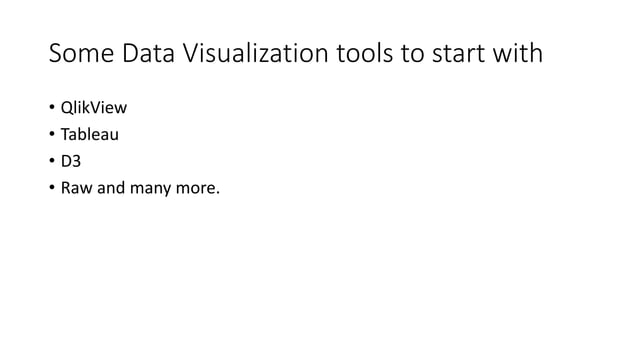 Data visualization | PPT | Free Download