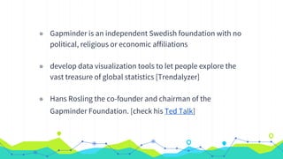 Data Visualization With Trendalyzer | PPT