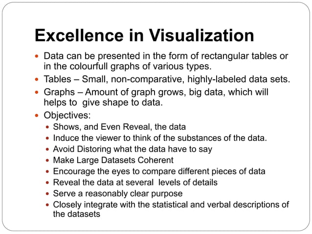 Data visualization of Big Data analytics | PPT