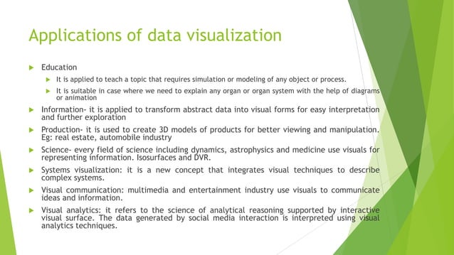 DATA VISUALIZATION.pptx | Graphics Software | Computer Software and Applications
