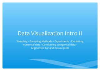 Data visualization intro2 | PPS