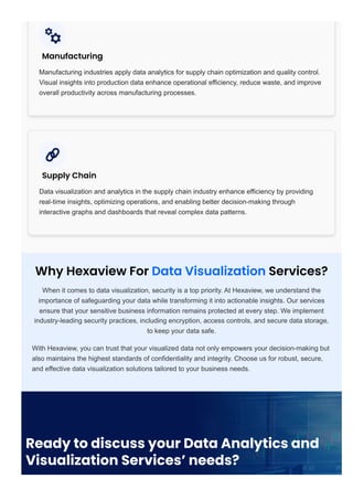 Expert Data Visualization Consulting Services | Hexaview Tech | PDF