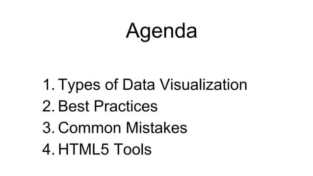 Data Visualization & HTML5 - Swedish Edition | PPT
