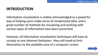 Datavisualization - Embed - Focus + Text | PPTX | 3-D Graphics ...