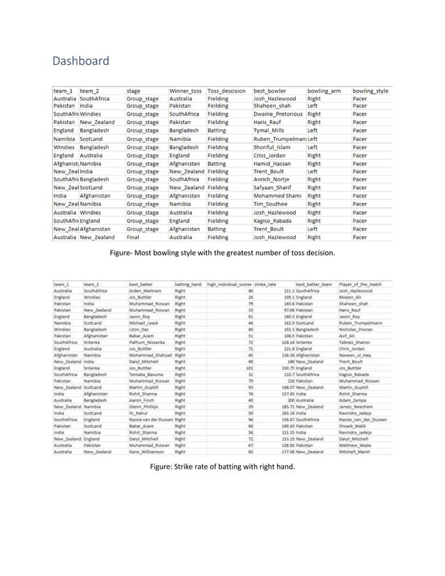 Data Visualization Report_MK-355.docx | Cricket | Sports