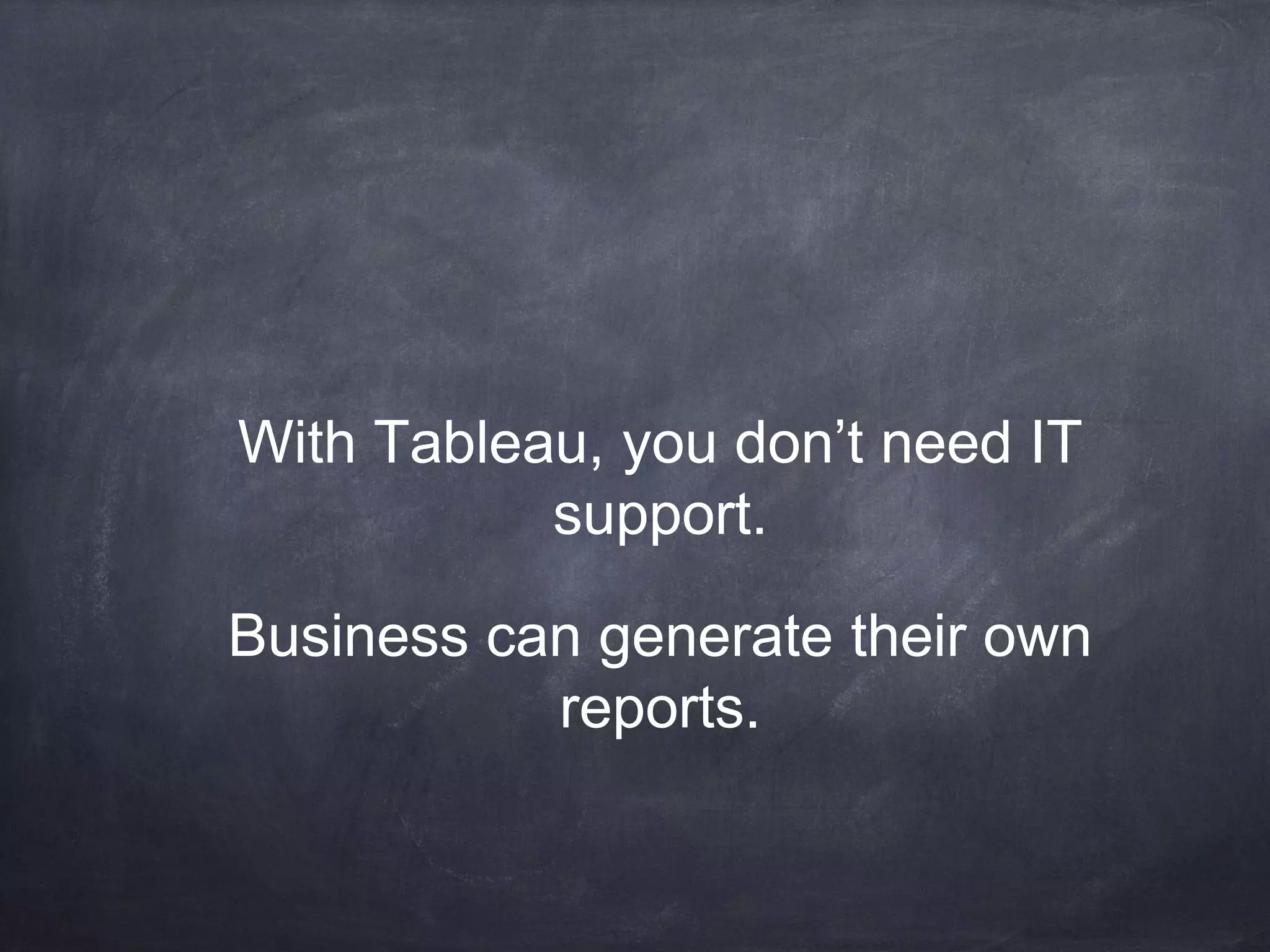 Data Visualization Using Tableau | PPT