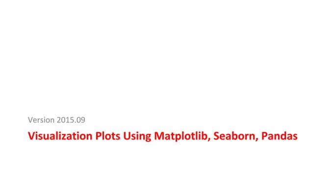 Data Visualization in Python | PDF