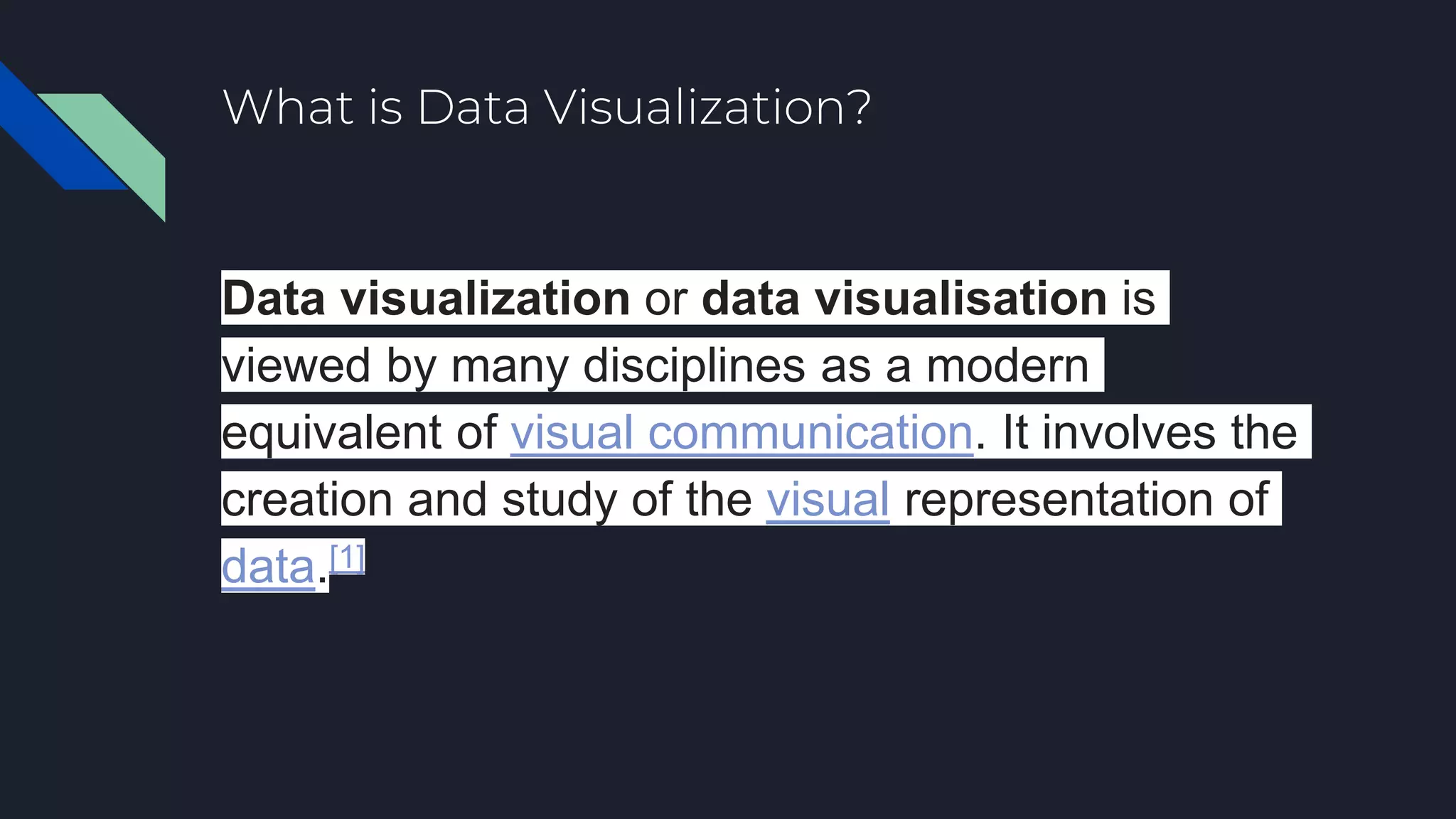 Data visualization & Video Production | PPT