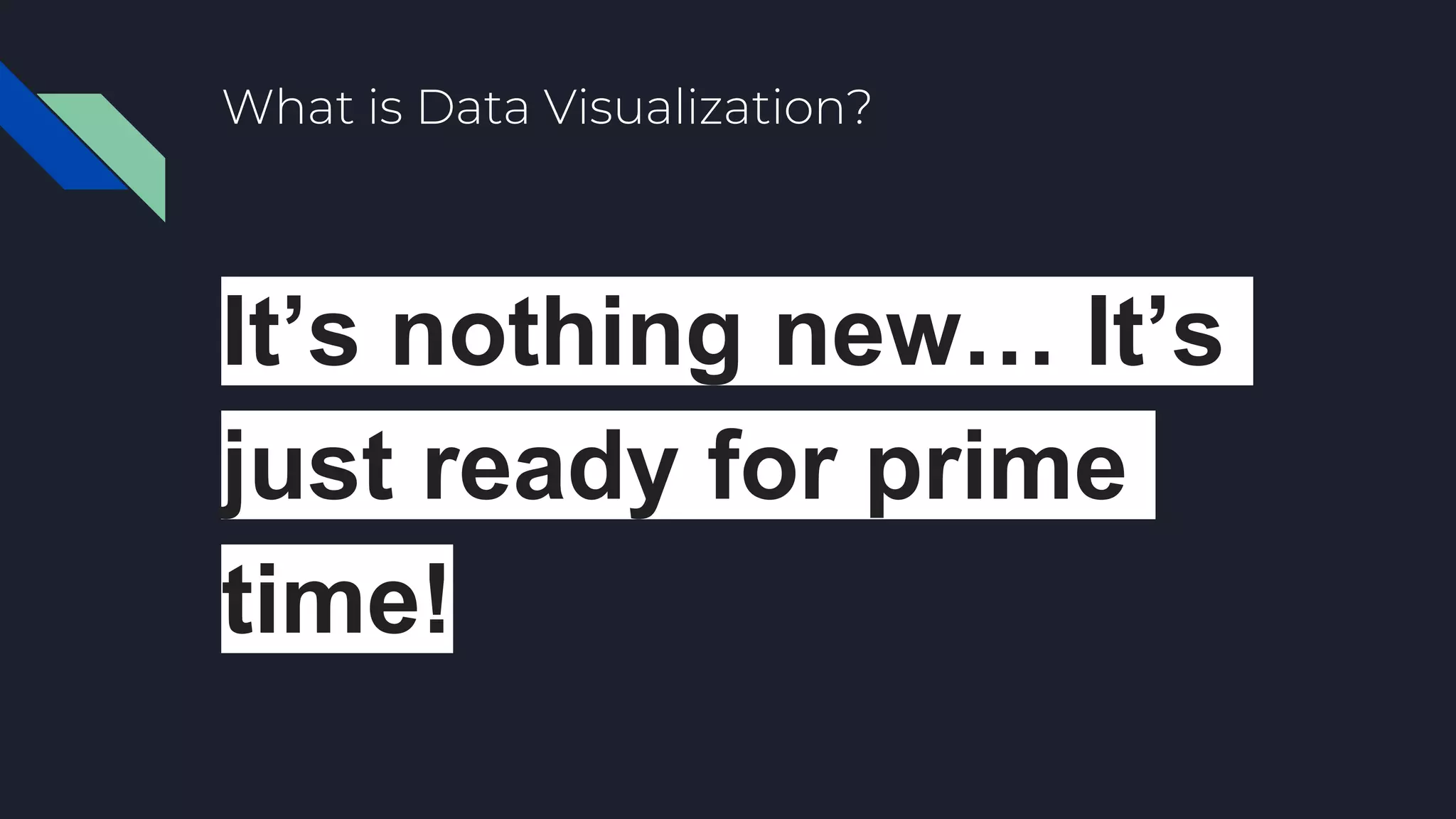 Data visualization & Video Production | PPT