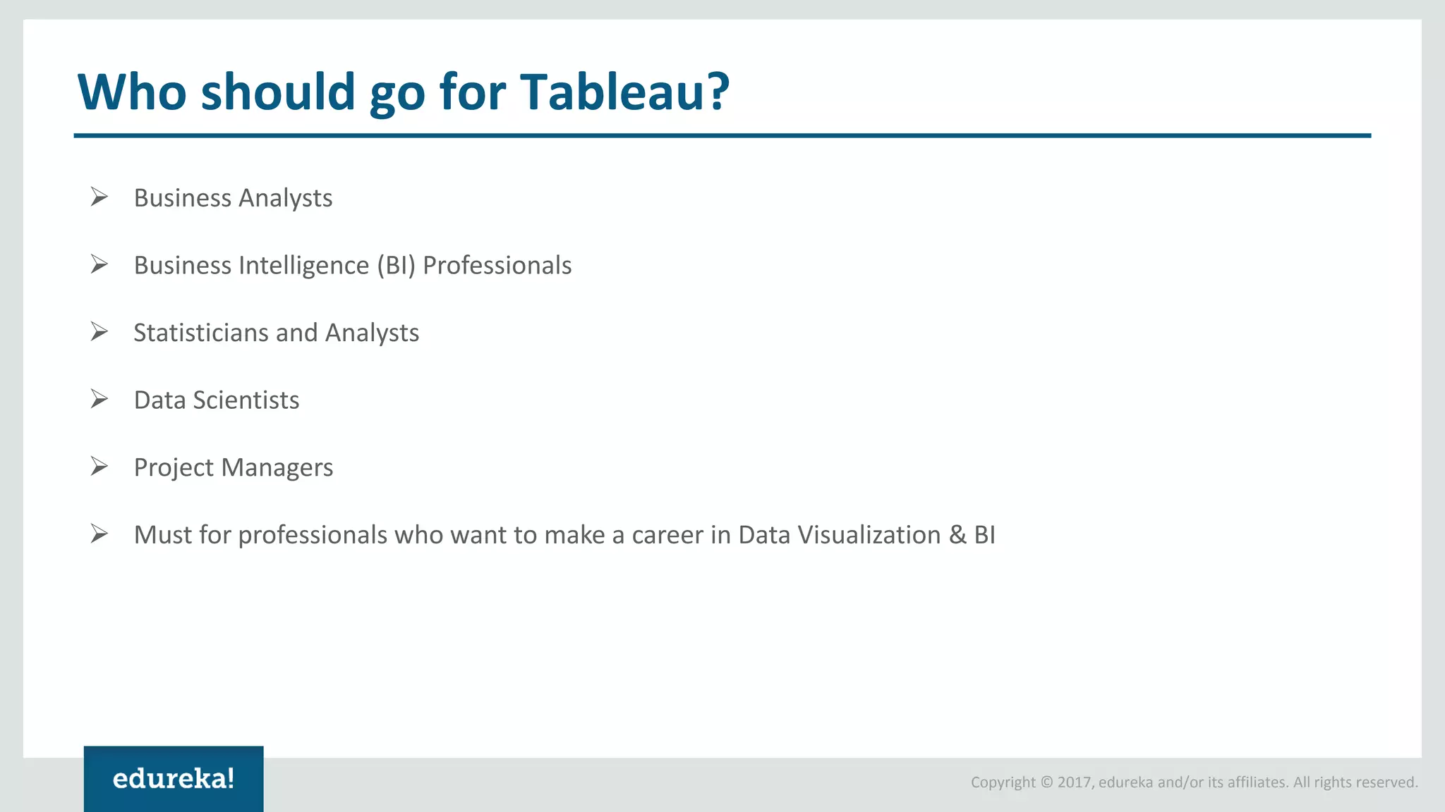 Data Visualization With Tableau | Edureka | PDF