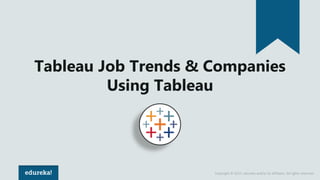 Data Visualization With Tableau | Edureka | PDF