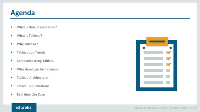 Data Visualization With Tableau | Edureka | PDF