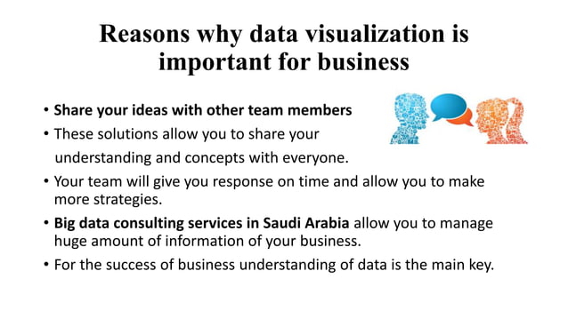 Data Visulization Solution In Saudi Arabia Ppt