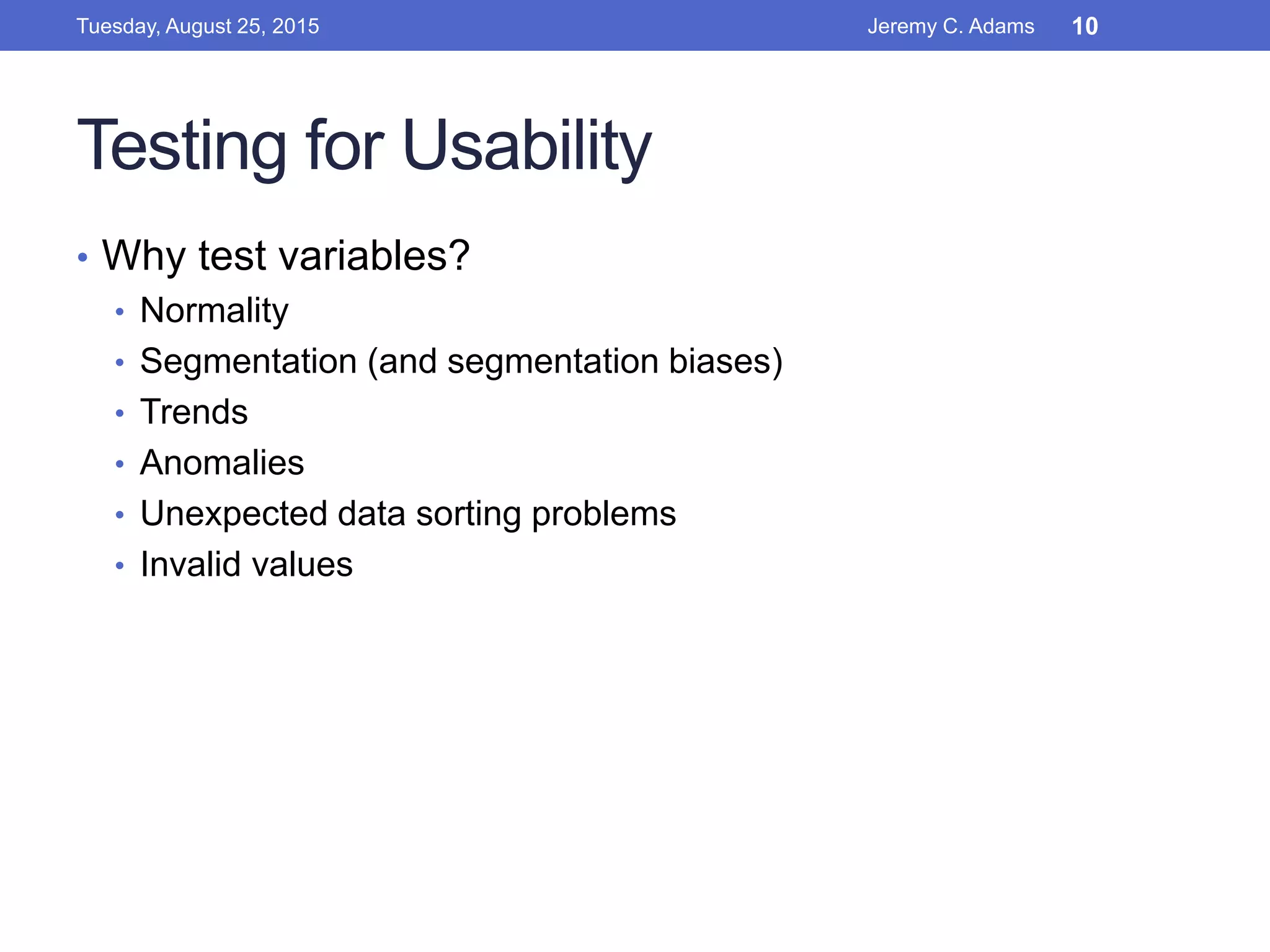 Data Visualization Workflow | PPTX