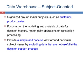 Datawarehouse and OLAP | PPT
