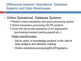 Datawarehouse and OLAP | PPT
