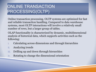 Datawarehouse | PPTX