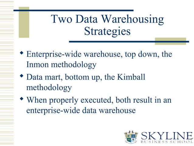 Data Warehouse Basic Guide | PPT