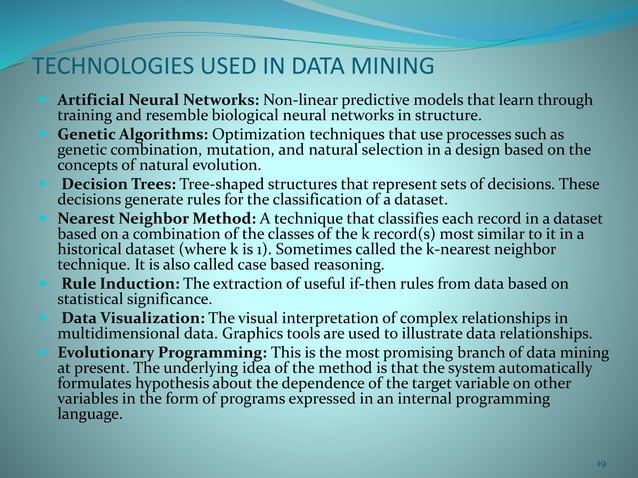 Data warehouse | PPTX | Databases | Computer Software and Applications