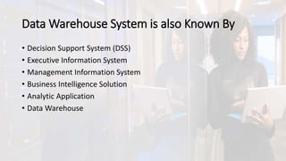 Role of Database Management System in A Data Warehouse | PPT