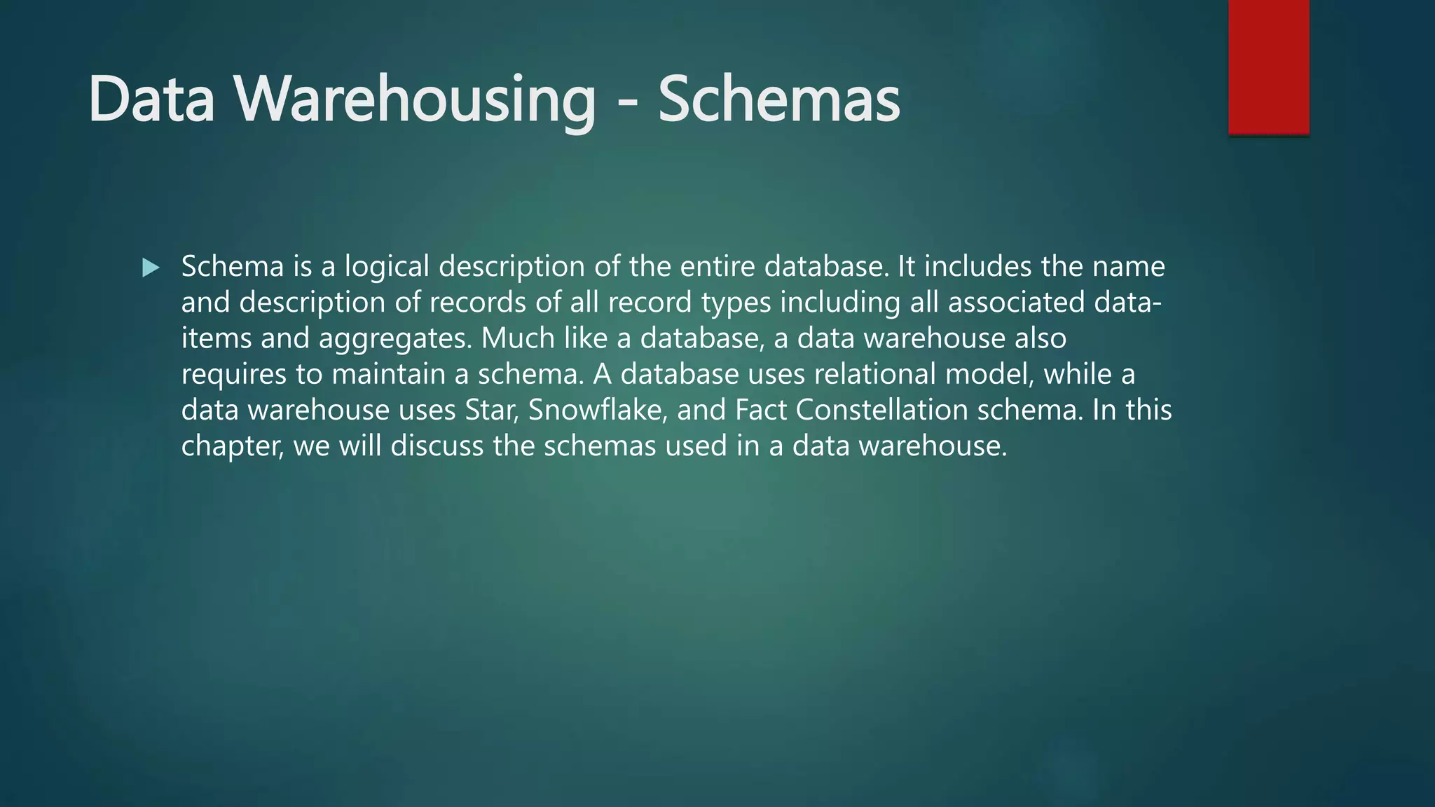 Introduction to Data warehouse | PPT