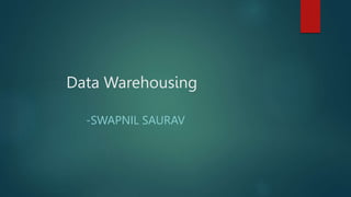 Introduction to Data warehouse | PPT