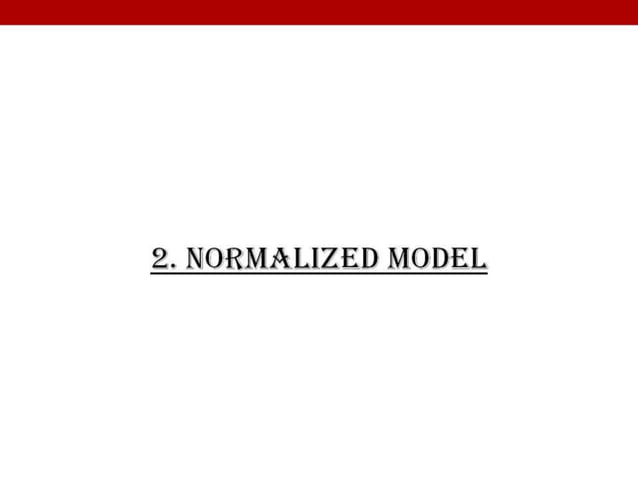 Data warehouse dimensional model vs normalized model | PPT