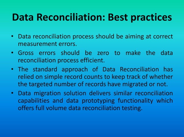 Data warehouse 14 data reconciliation tools | PPTX